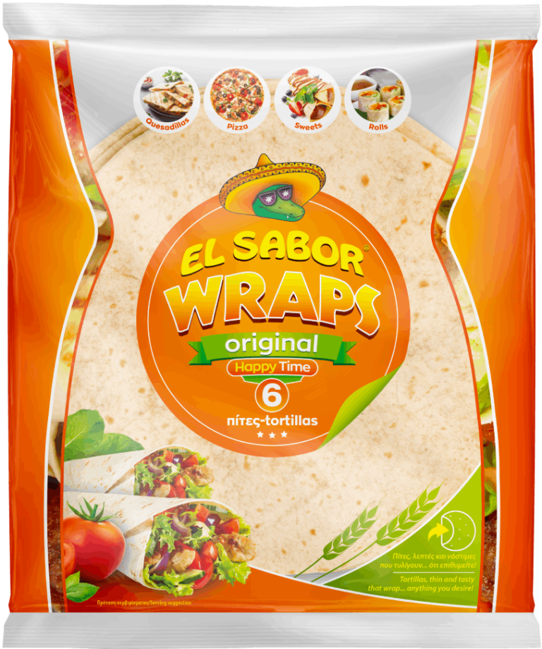 Wraps Original - El Sabor - Nacho Chips , Dips , Wraps