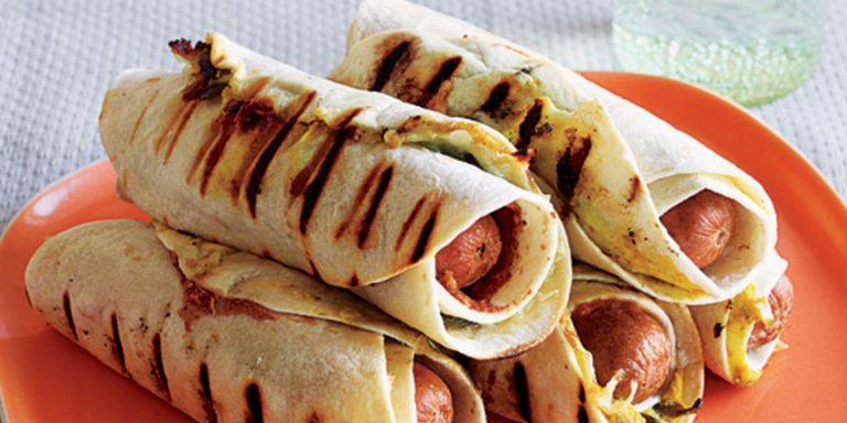 Tortilla Hot Dog - El Sabor - Nacho Chips , Dips , Wraps