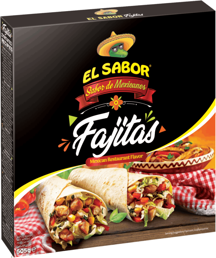 Fajita Dinner Kit - El Sabor - Nacho Chips , Dips , Wraps