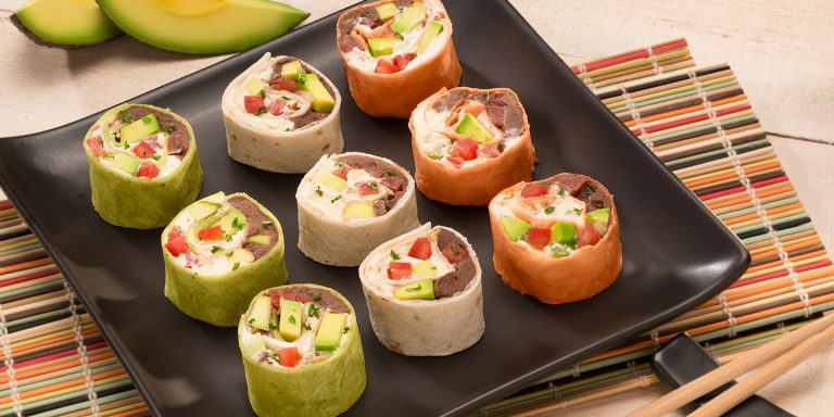 Mexican Sushi - El Sabor - Nacho Chips , Dips , Wraps